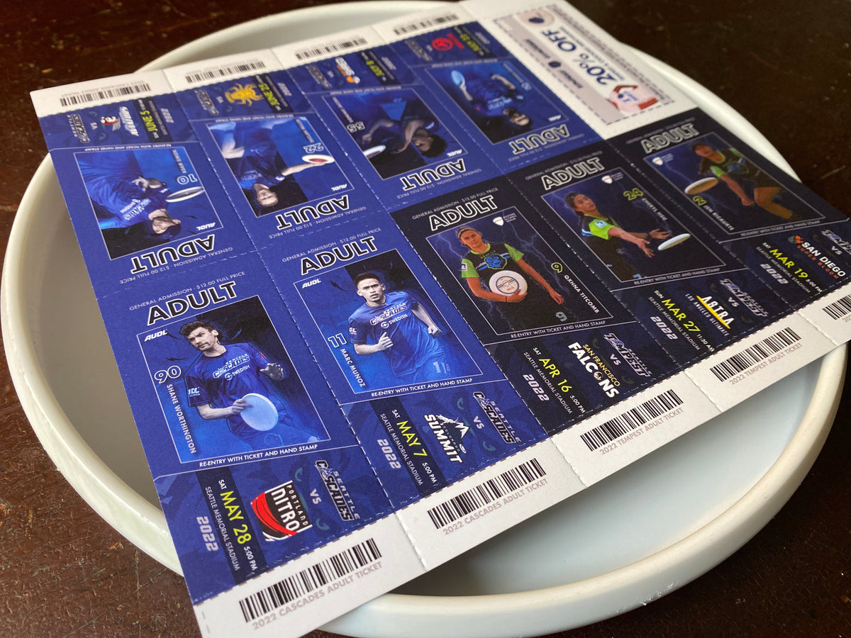 2024 Season Tickets - Adult VIP – Seattle Ultimate 2024 Season Tickets - Adult VIP – Seattle Ultimate